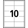 Avery® 55871 - Carte d'affaires à coupe nette , 2" x 3-1/2 ...