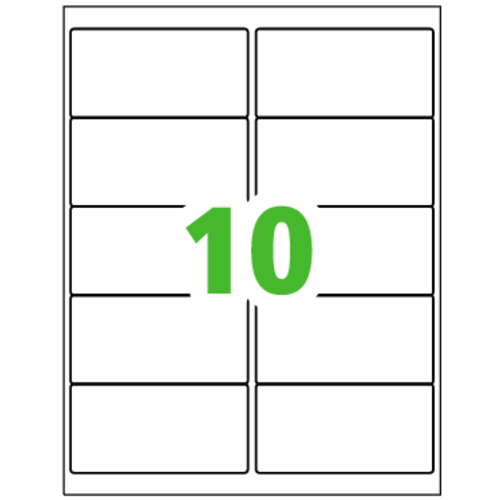 Avery UltraDuty™ 2" x 4" Industrial GHS Labels - Laser - 60505 - 10 ...