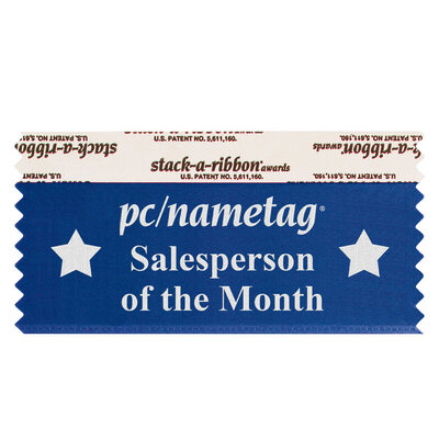 Custom - Stack-a-ribbon - 4" x 2" - SN4X21CLilac Purple - 1 colour ...