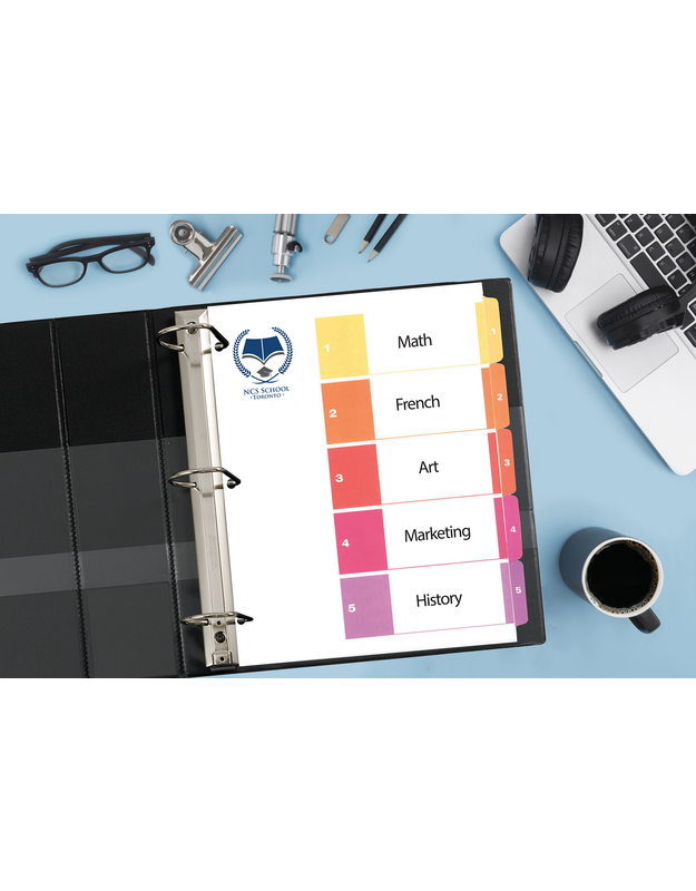 Avery® 11131 - Ready Index Intercalaires , 8-1/2" x 11", Multi-couleur