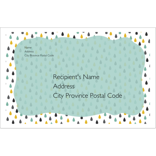 Blue Planet - Shipping Label - 5½" x 8½" | Avery