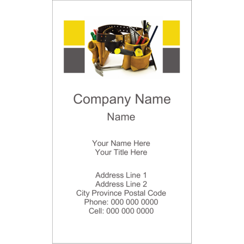 Tool Time predesigned template for any upcoming projects | Avery