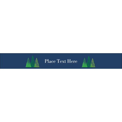 Tree Forest predesigned Label and Card template for your next holiday ...