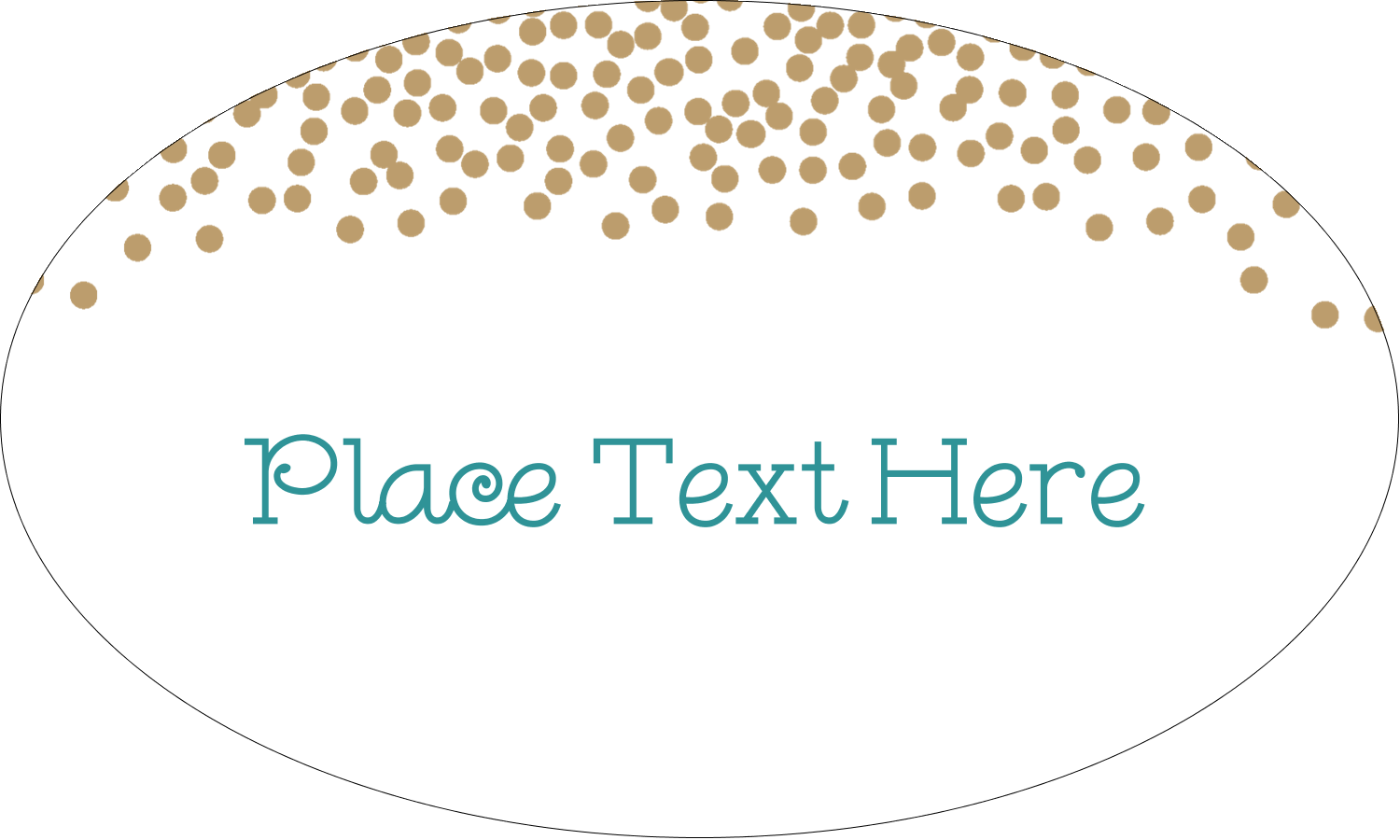 Avery Oval Label Template