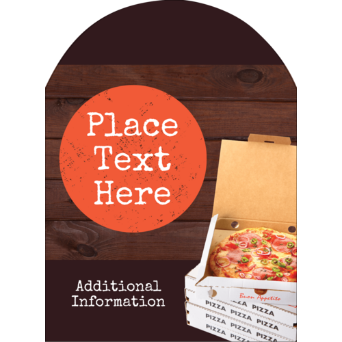 Pizza Delivery pre-designed Label and Card template for your next ...