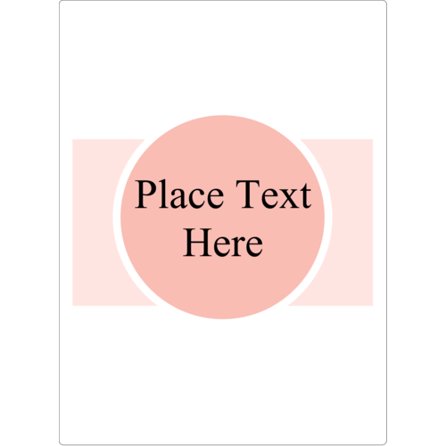 Pink Orb Treatment pre-designed Label and Card template for your next ...