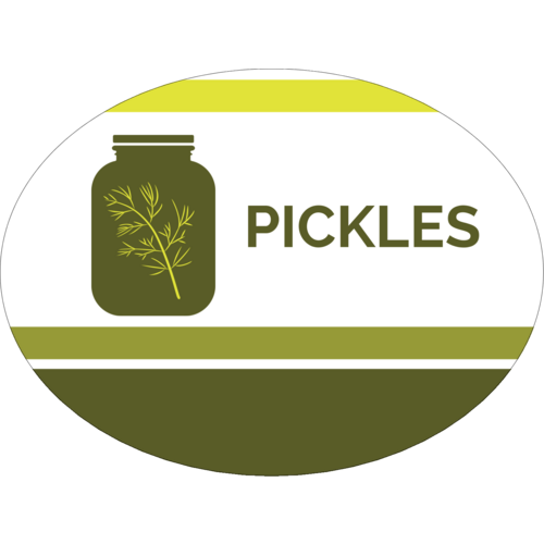 Pickled Pickle Jar Pre-designed Label and Card templates | Avery
