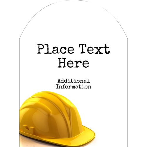 Hard Hat predesigned template for any upcoming projects | Avery