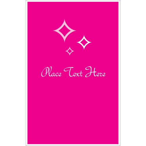 Pink Sparkle pre-designed Label and Card template for your next ...