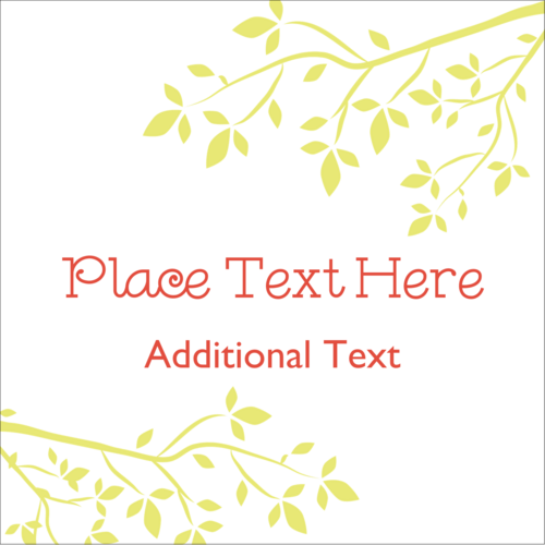 Tree Branch pre-designed Label and Card template for your next fun ...