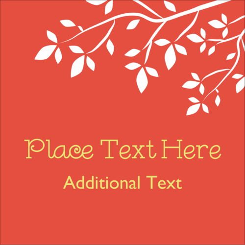 Tree Branch pre-designed Label and Card template for your next fun ...
