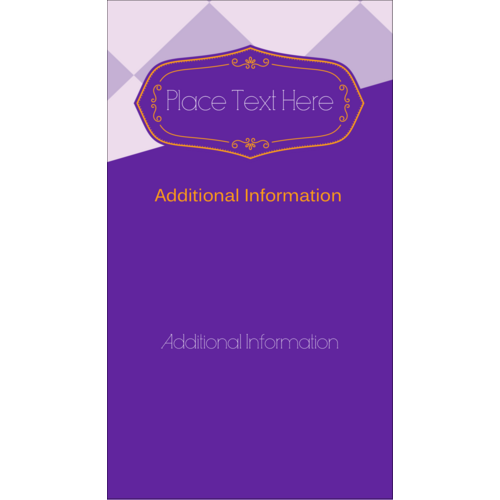 Purple Seal pre-designed Label and Card template for your next business ...