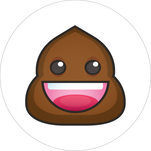 Poop Emoji predesigned template for your next creative project | Avery