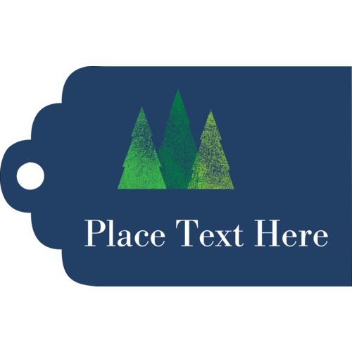 Tree Forest predesigned Label and Card template for your next holiday ...