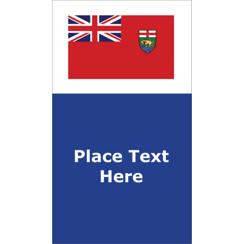 Manitoba Flag Pre-designed Label and Card templates | Avery