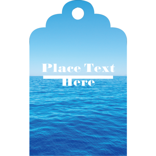 Ocean and Sky pre-designed Label and Card template for your next ...