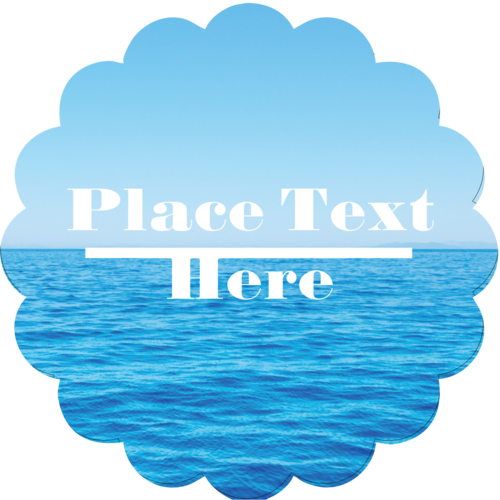 Ocean and Sky pre-designed Label and Card template for your next ...