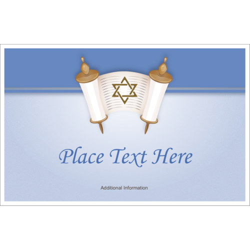 Torah Scroll predesigned template for your next creative project | Avery