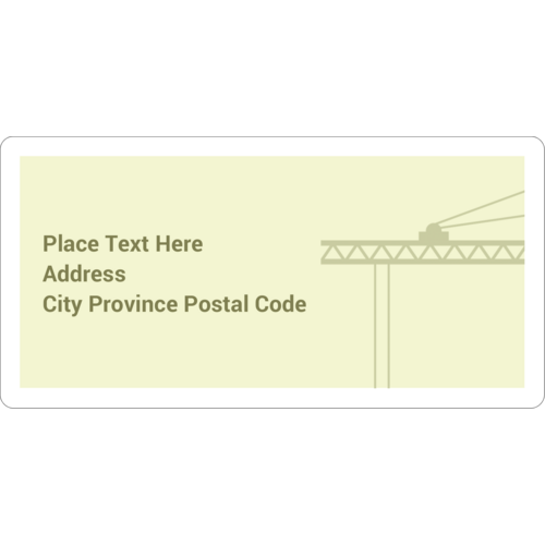 Construction Bridge predesigned template for creative projects | Avery