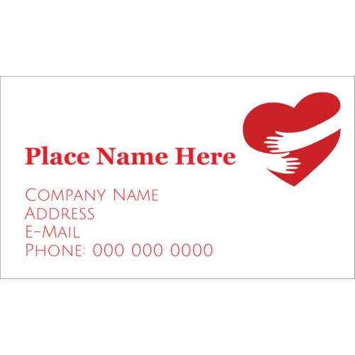 Heart Hug predesigned Label and Card template for your next fun ...