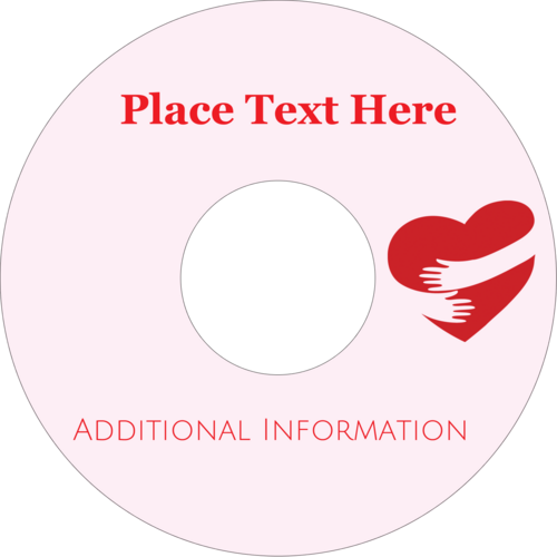 Heart Hug predesigned Label and Card template for your next fun ...