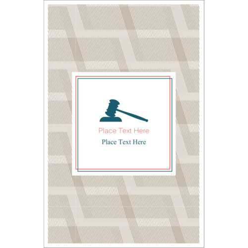Gavel Blue predesigned template for your next fun project | Avery