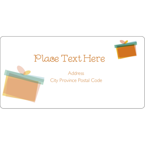 Gift Boxes predesigned Label and Card template for your next future ...