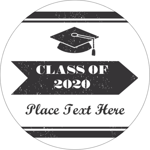 Graduation Letterpress predesigned template for your next project | Avery