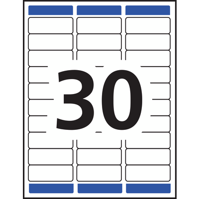 Avery Address Labels - 8160 - 30 labels per sheet