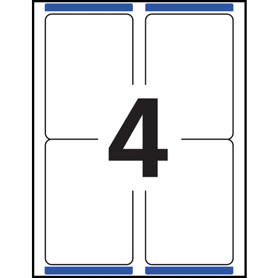 Avery Shipping Labels - 5168 - 4 labels per sheet