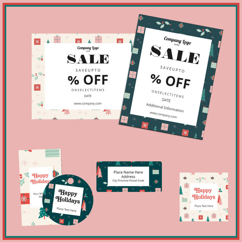 Holiday Promo Templates for Small Businesses | Avery Blog