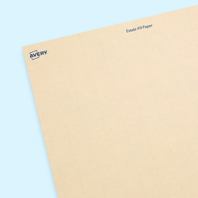 Custom Printed Estate #9 Paper Labels | Shop By Specialty Paper ...